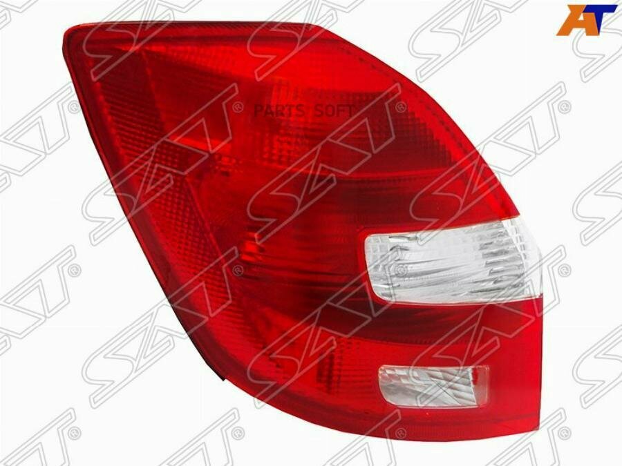 Фонарь задний Skoda Fabia 07-15 (Слева) SAT ST-665-1914L | цена за 1 шт