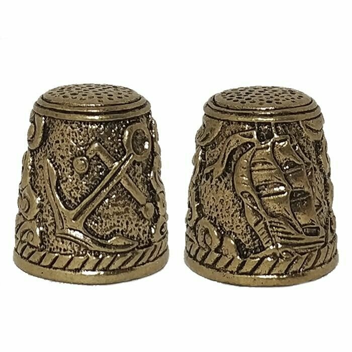 Наперсток металлический "Море" (7131) RTO Vintage collection