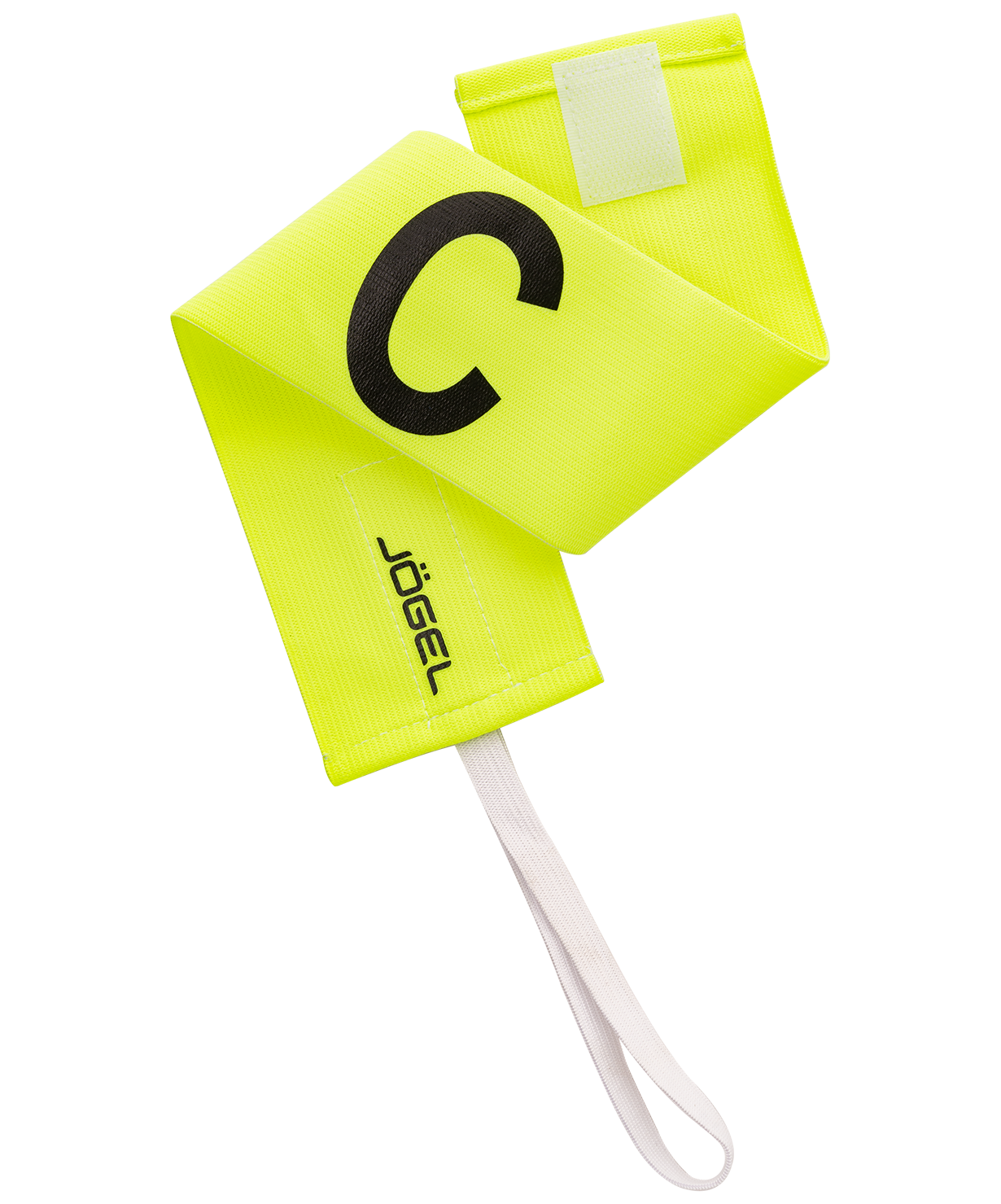 Повязка капитанская для взрослых Jögel JA-128, салатовый, ширина 7 см