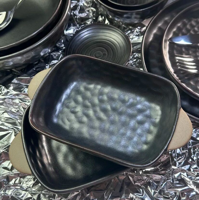 Прямоугольный салатник с ручками ROCA Фарфор 205-676 118-205-676