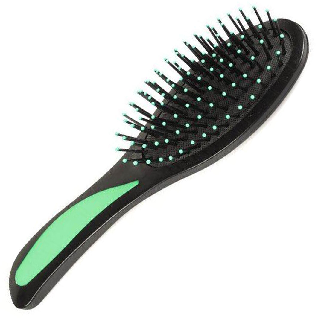 Щетка массажная ZINGER малая, на мягкой подушке, 21см, пластмассовые зубцы