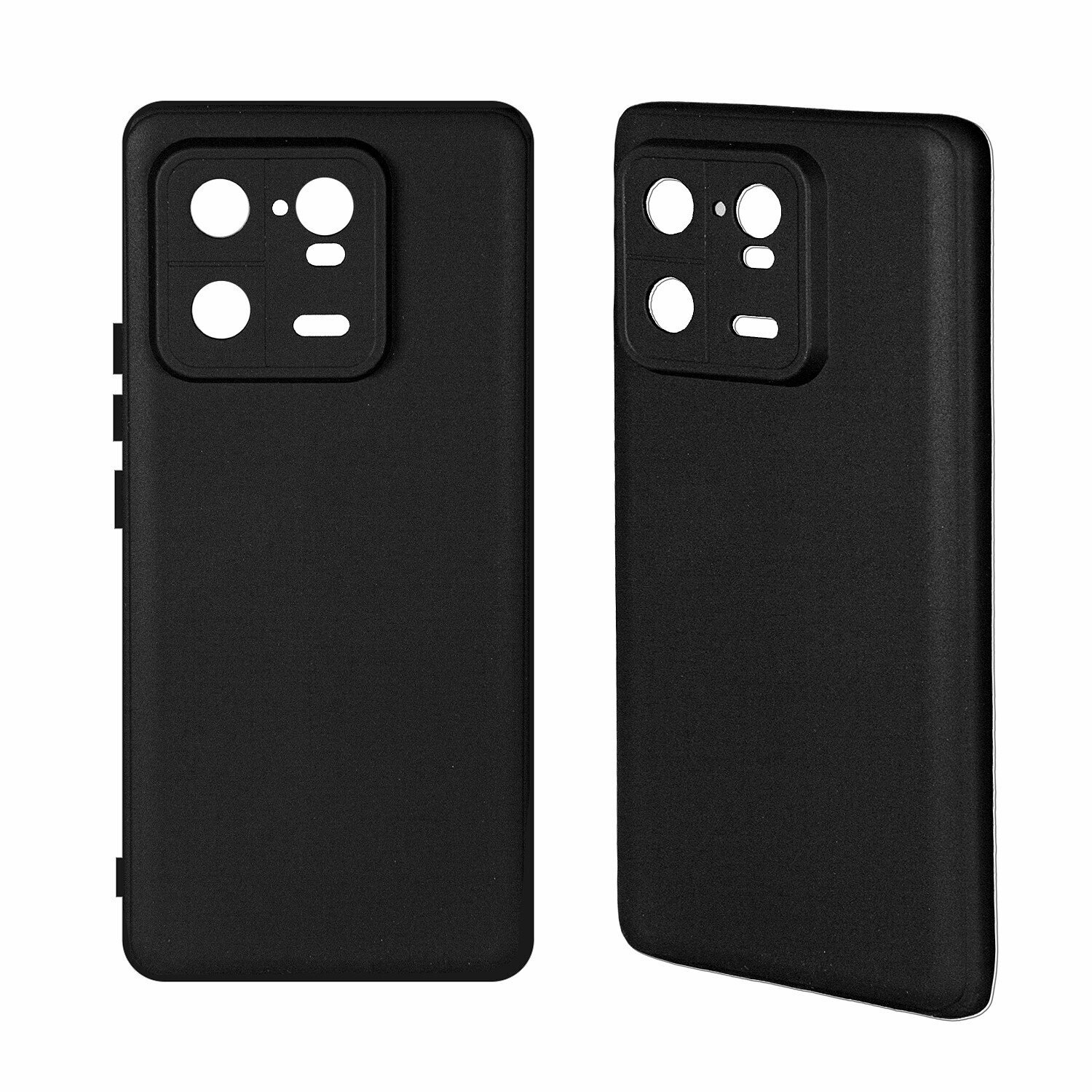 Чехол для Xiaomi 13 Pro. Противоударный чехол (бампер/ накладка) для Сяоми 13 Про, с защитой камеры, черный