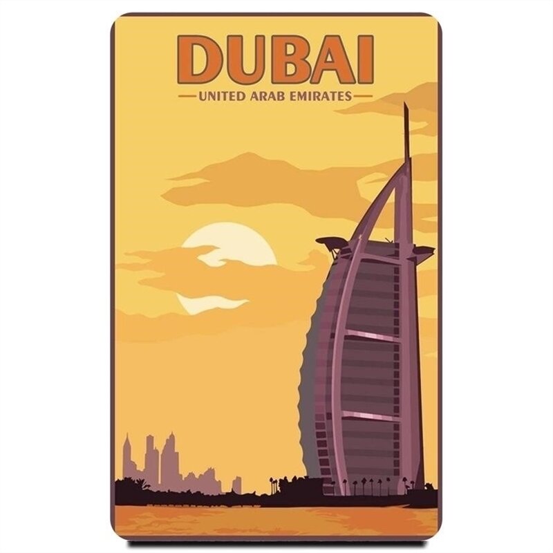 Магнит на холодильник "Дубай" 5 шт.