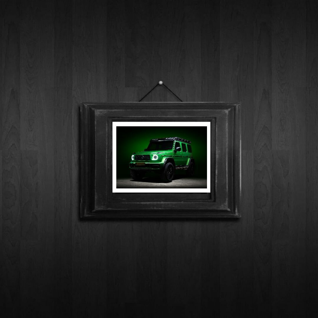 Постер "mercedes amg g (гелик)" от Cool Eshe из коллекции "Автомобили", плакат А4 (29,7 х 21 см) для интерьера