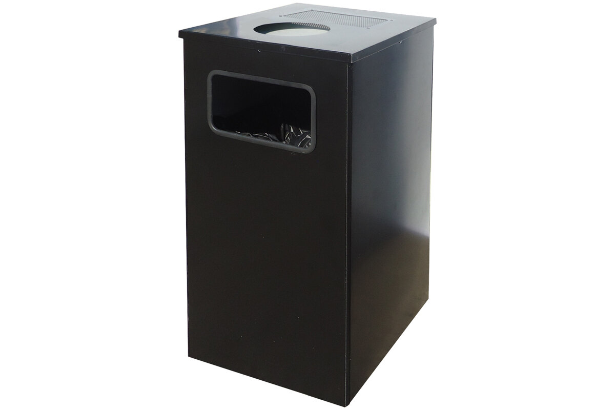 Титан Мета Урна Квадро-11 черный 4607078087214