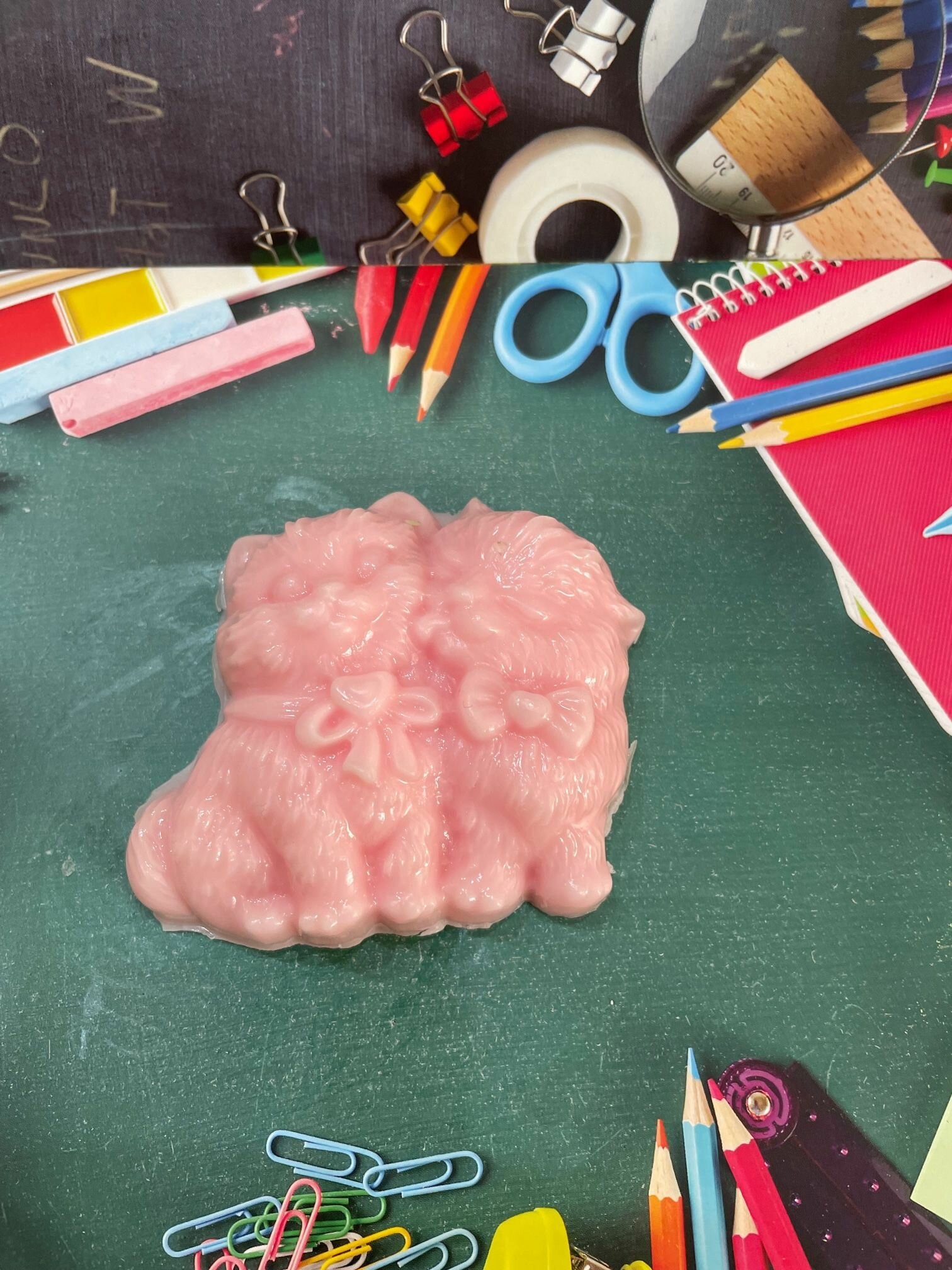 Мыло фигурное аромат "Арбуз" влюбленные кошки