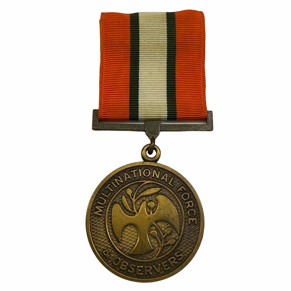 США, медаль "За службу в контингенте многонациональных сил НАТО. Наблюдатель" 1982 г.