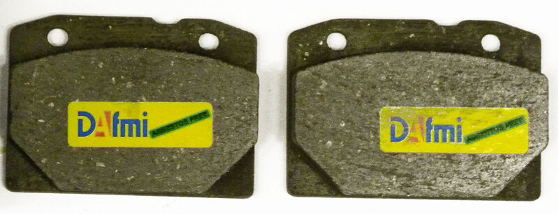 Колодка тормозная ВАЗ 1111 передняя (DAFMI) Д131СМ (4 шт)