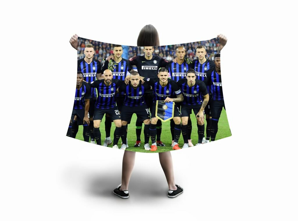Флаг большой Интер, FC Inter №17
