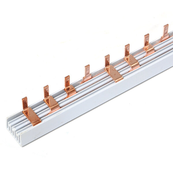 Шина-гребёнка DPN4 4Р на 52 модуля 63А PIN для автоматических выключателей