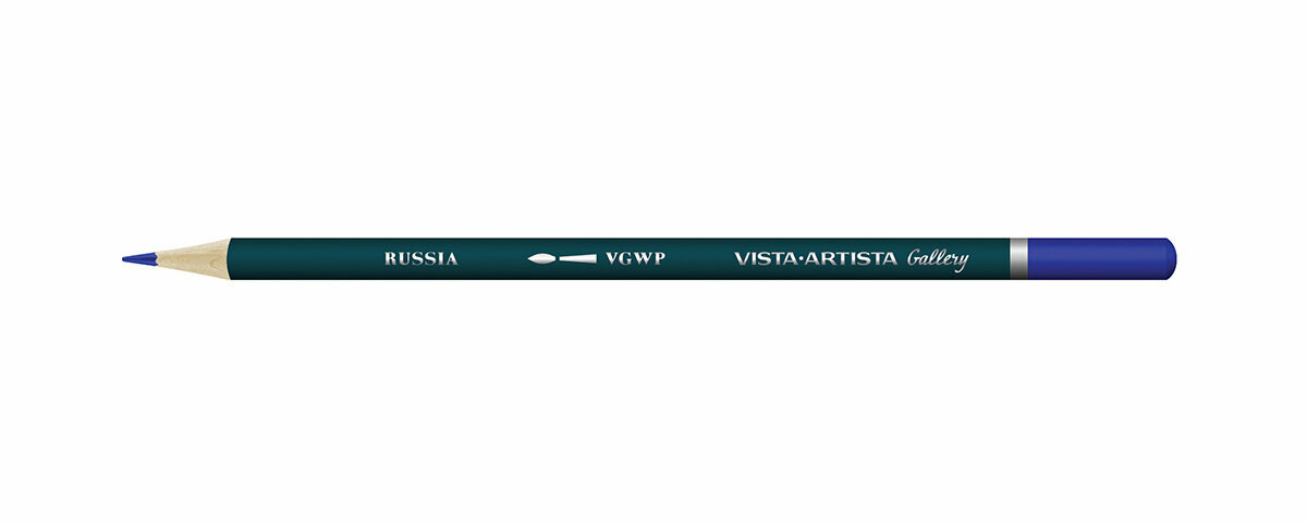 Карандаш акварельный "VISTA-ARTISTA" "Gallery" VGWP художественный заточенный 511 Ультрамарин (Ultramarine)