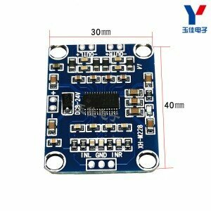Усилитель цифровой 2x15 Вт на микросхеме TPA3110D2 ультратонкий