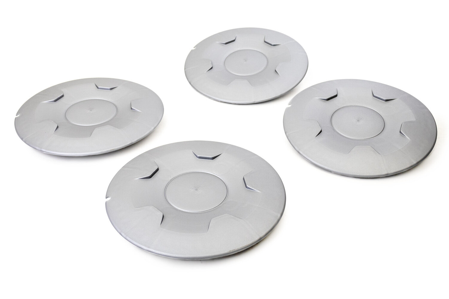 Колпаки Мини серые на штампованные диски под разболтовку 4х98 для Лада Гранта, Гранта FL, Калина, Калина 2, Приора, Датсун