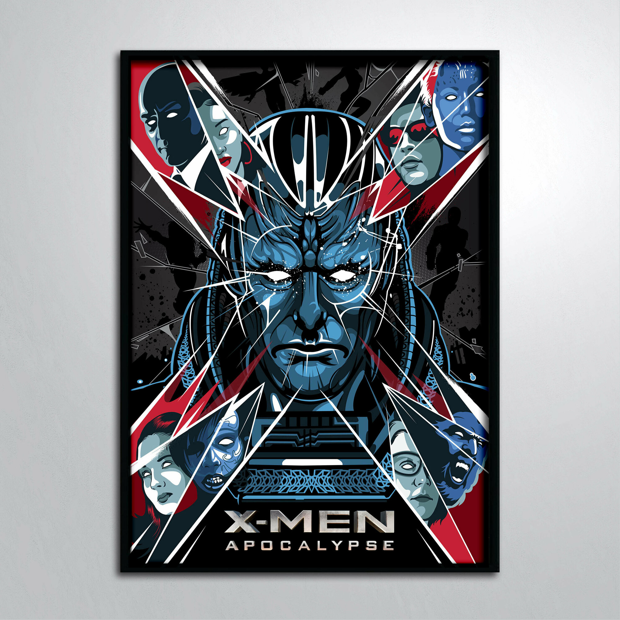 Постер без рамы/Люди Икс Апокалипсис Арт Титан X-Men Apocalypse