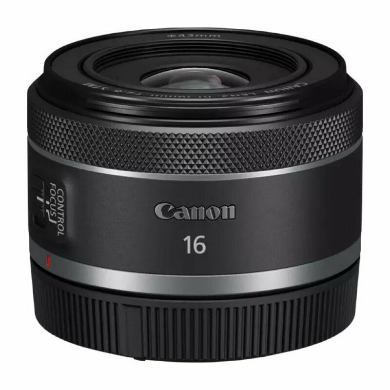 Объектив Canon RF 16mm f/2.8, Черный