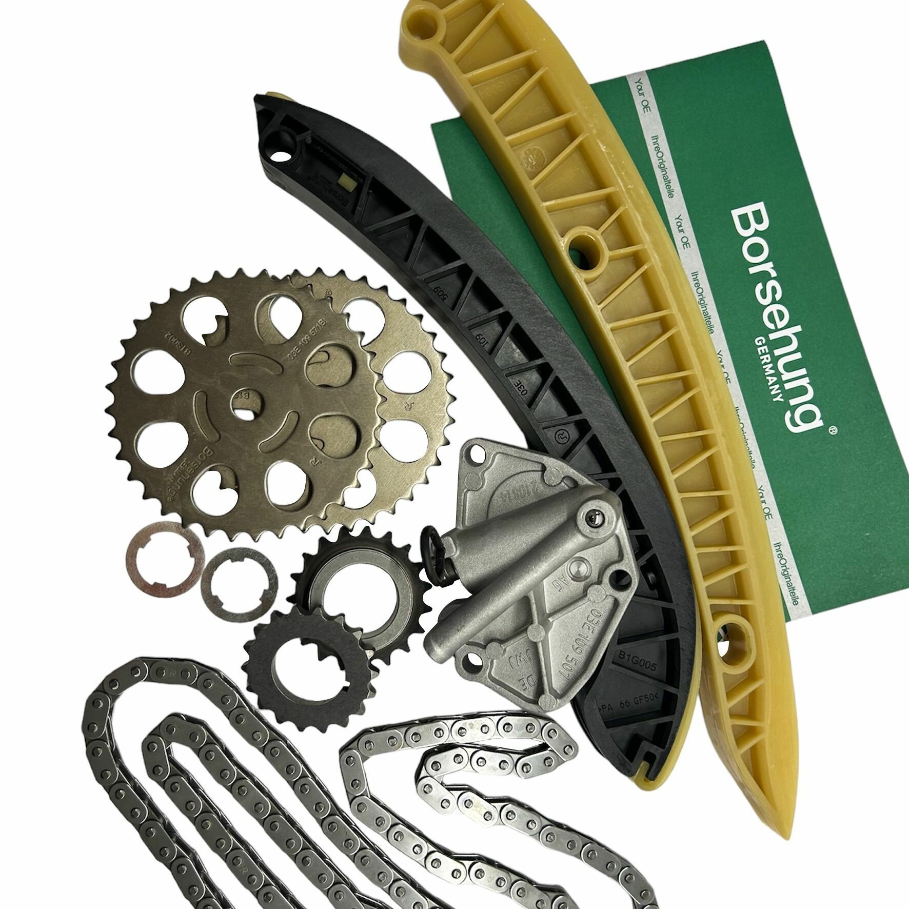 Комплект цепи ГРМ для Seat, Skoda, Volkswagen / Сеат, Шкода, Фольксваген Borsehung арт. B16295
