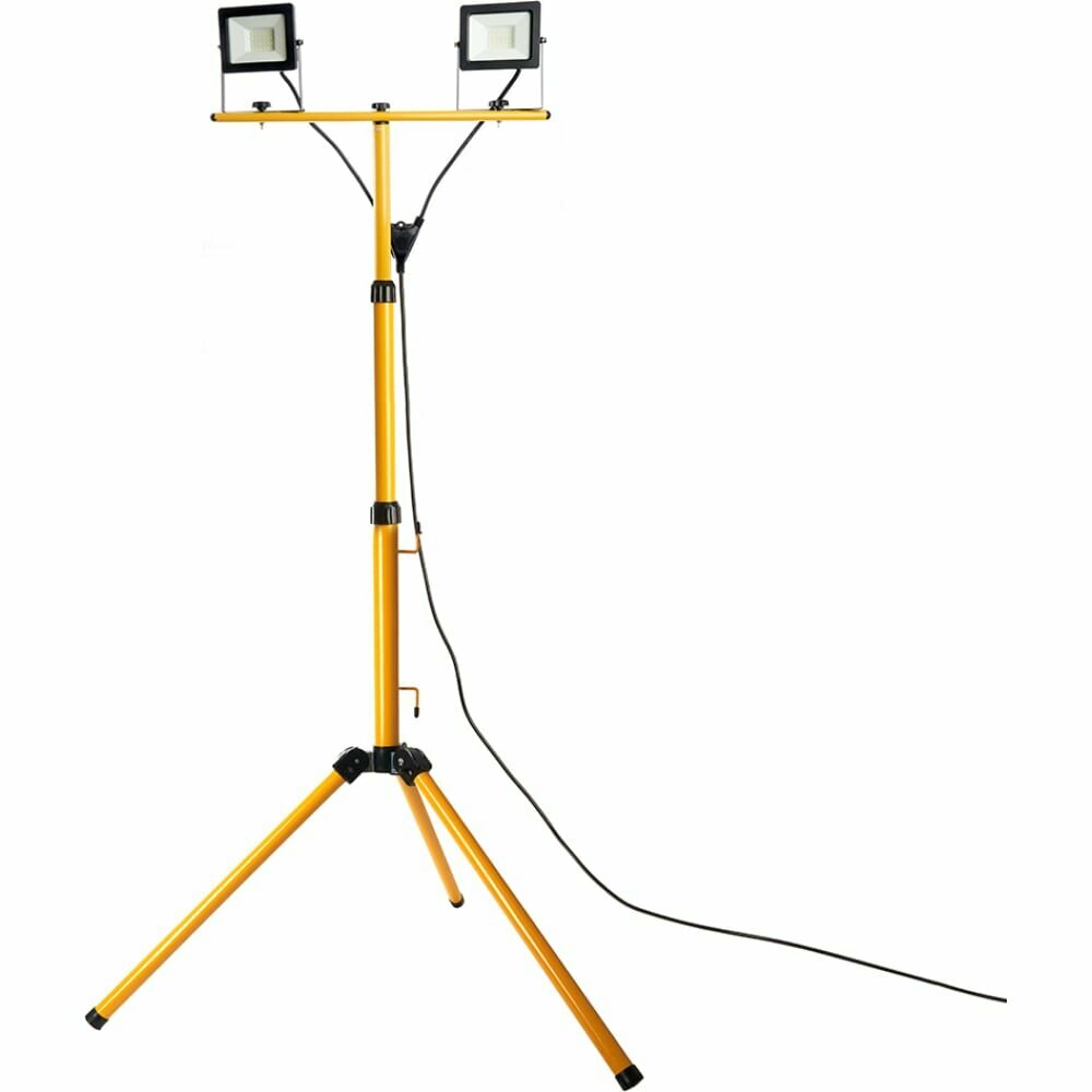 Светодиодный прожектор FERON LL-502 на штативе 2х30W 6400К IP65 29567
