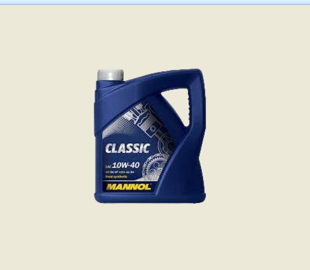Масло mannol 10w40 classic high api sn/ch-4/acea a3/b4 4л п/с mn7501-4