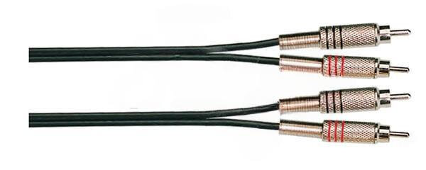 Кабель акустический Soundking BB404-3M,2хRCA — 2хRCA, 3м