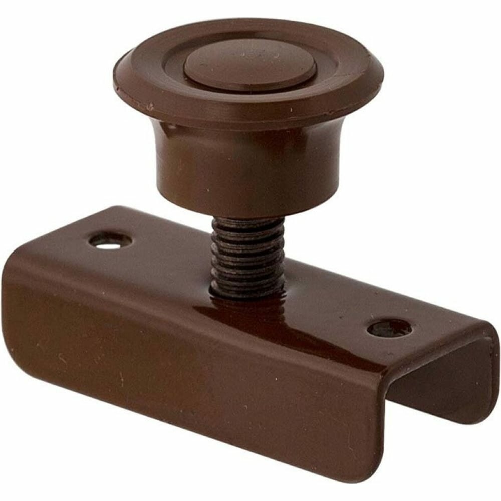Опора Tech-Krep/Zitar металл, регулируемая, под ЛДСП 16 мм, М8, коричневая, 1 шт. пакет 148584