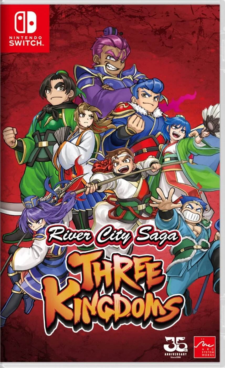 River City Saga: Three Kingdoms [Nintendo Switch, английская версия]