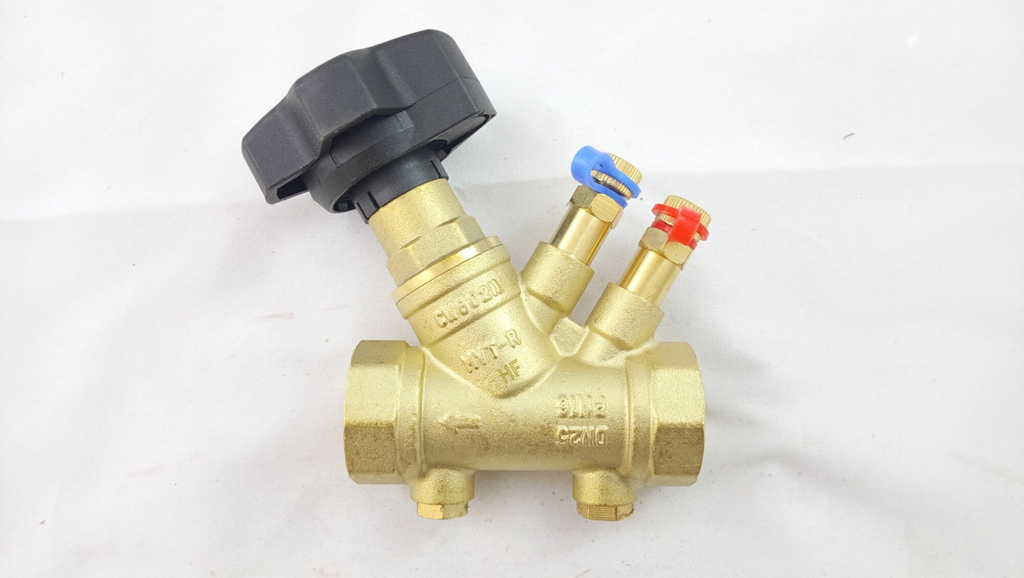 Ridan 003Z4043R - MVT-R DN25 Ручной балансировочный клапан с дренажем