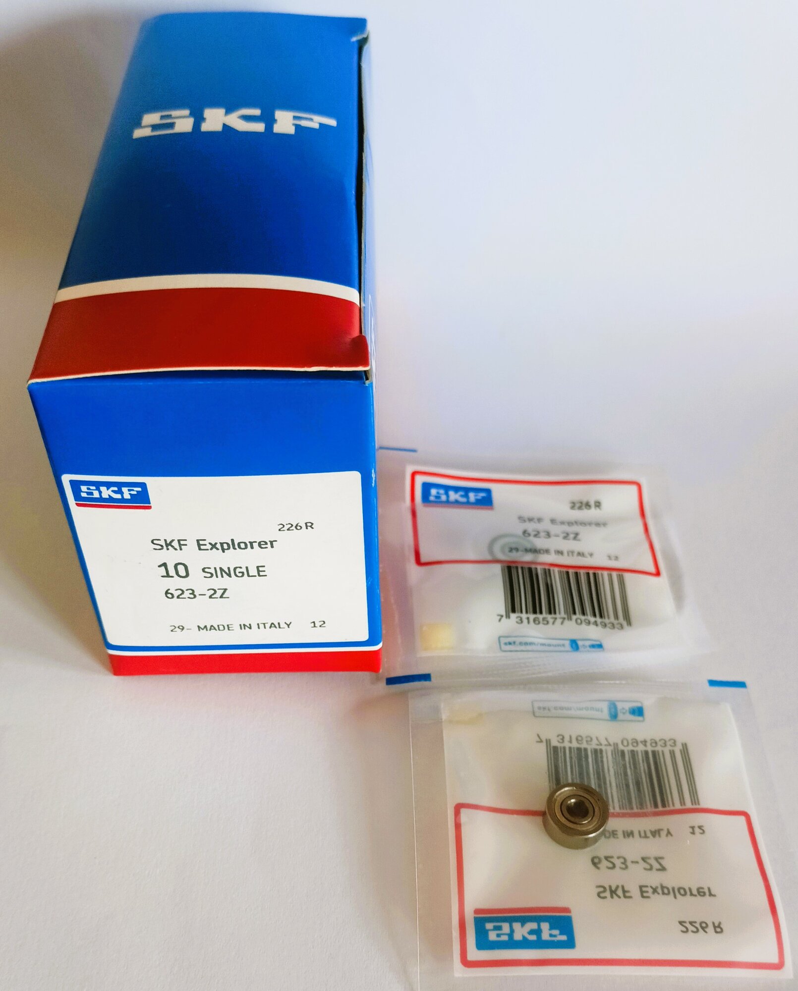 Подшипник SKF 623-2Z (80023) 3*10*4мм