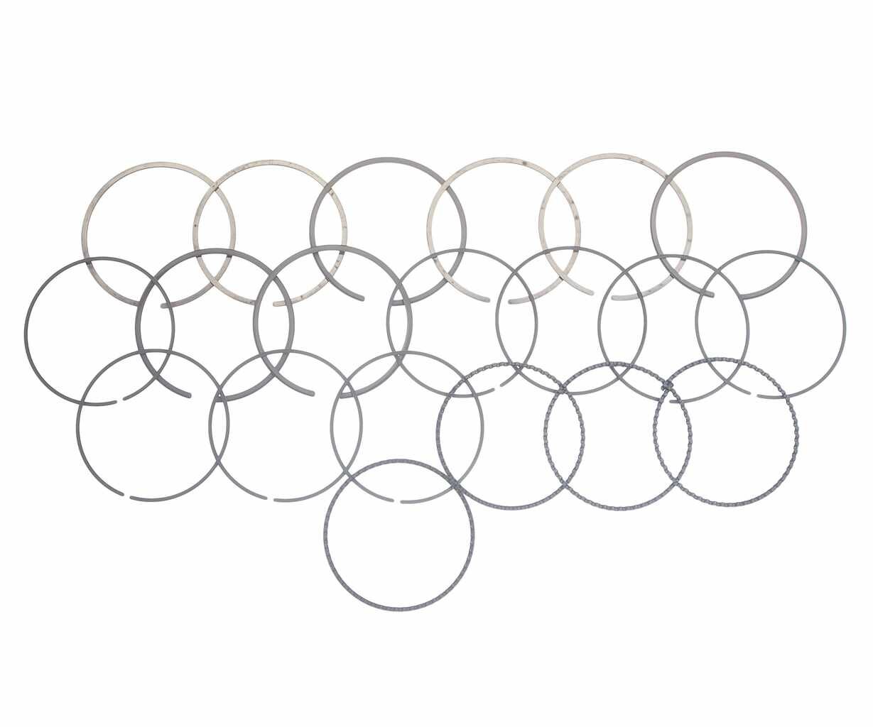 Кольца поршневые KIA Spectra, Sephia (97-) (1.8) d+0.25 комплект, 0K2Y3-11SD0, KPR