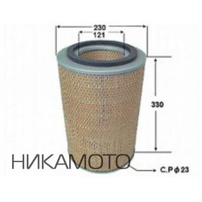 AIKO A-616 Фильтр воздушный HINO Rainbow, Ranger (1990-1995)