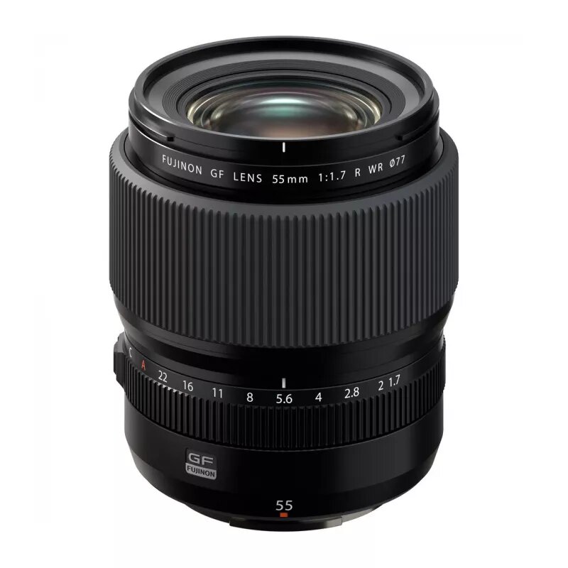 Объектив Fujifilm GF 55mm f/1.7 R WR, портретный, линейка GF