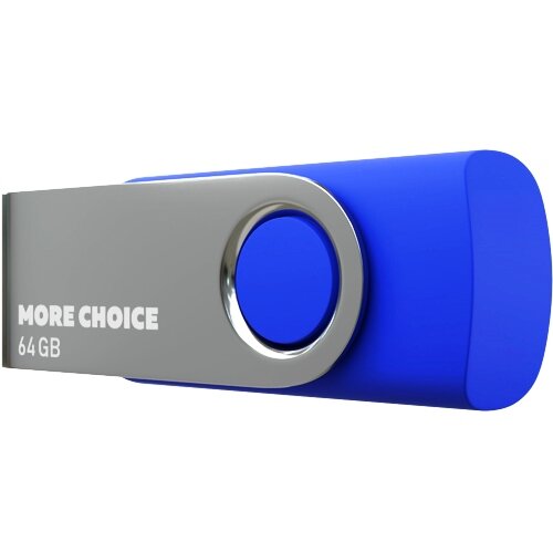Flash Drive USB 64 Гб More Choice MF64-4 - синий