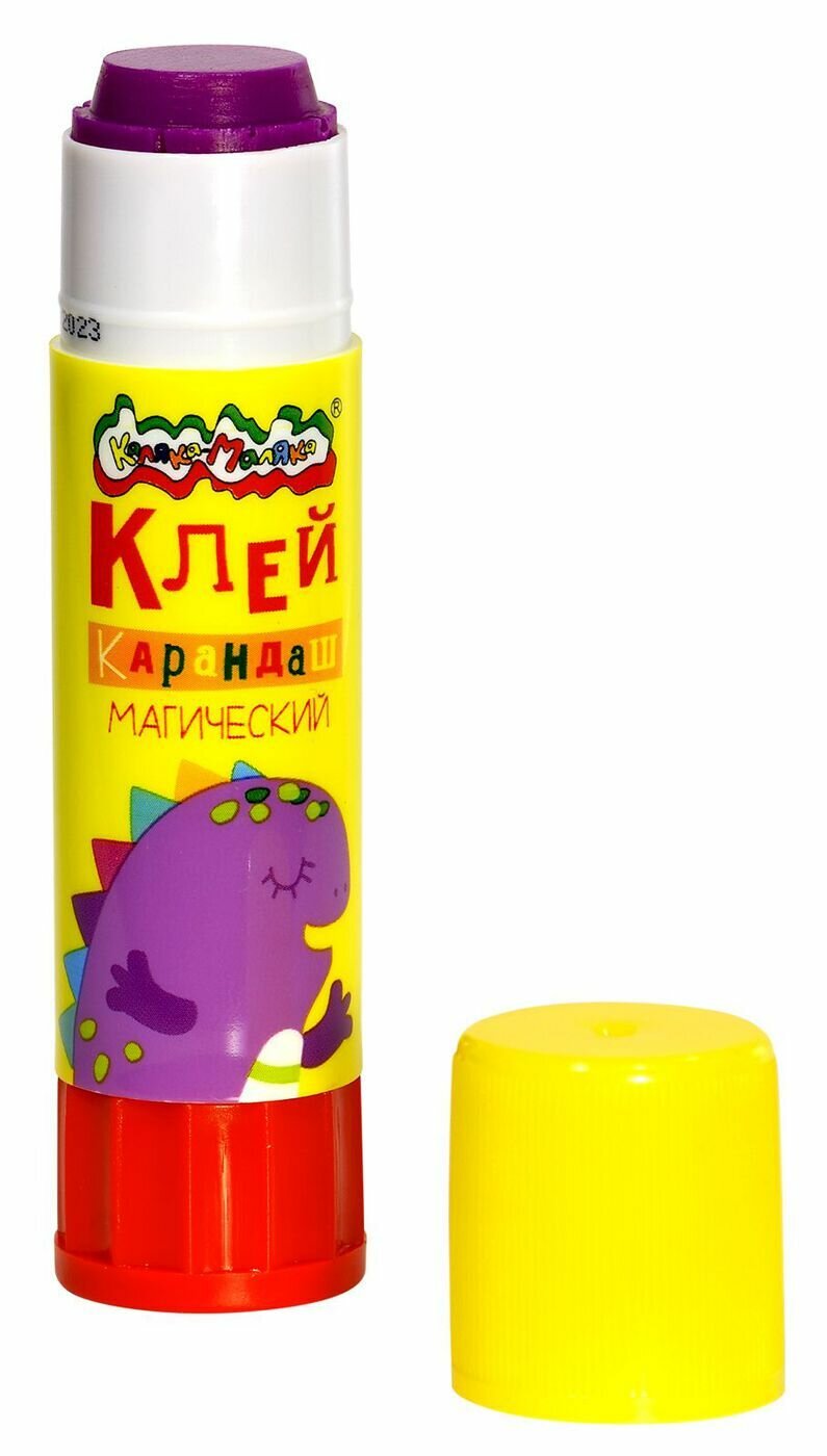 Клей-карандаш Каляка-Маляка "Магический" исчезающий на PVP основе, 15 г.