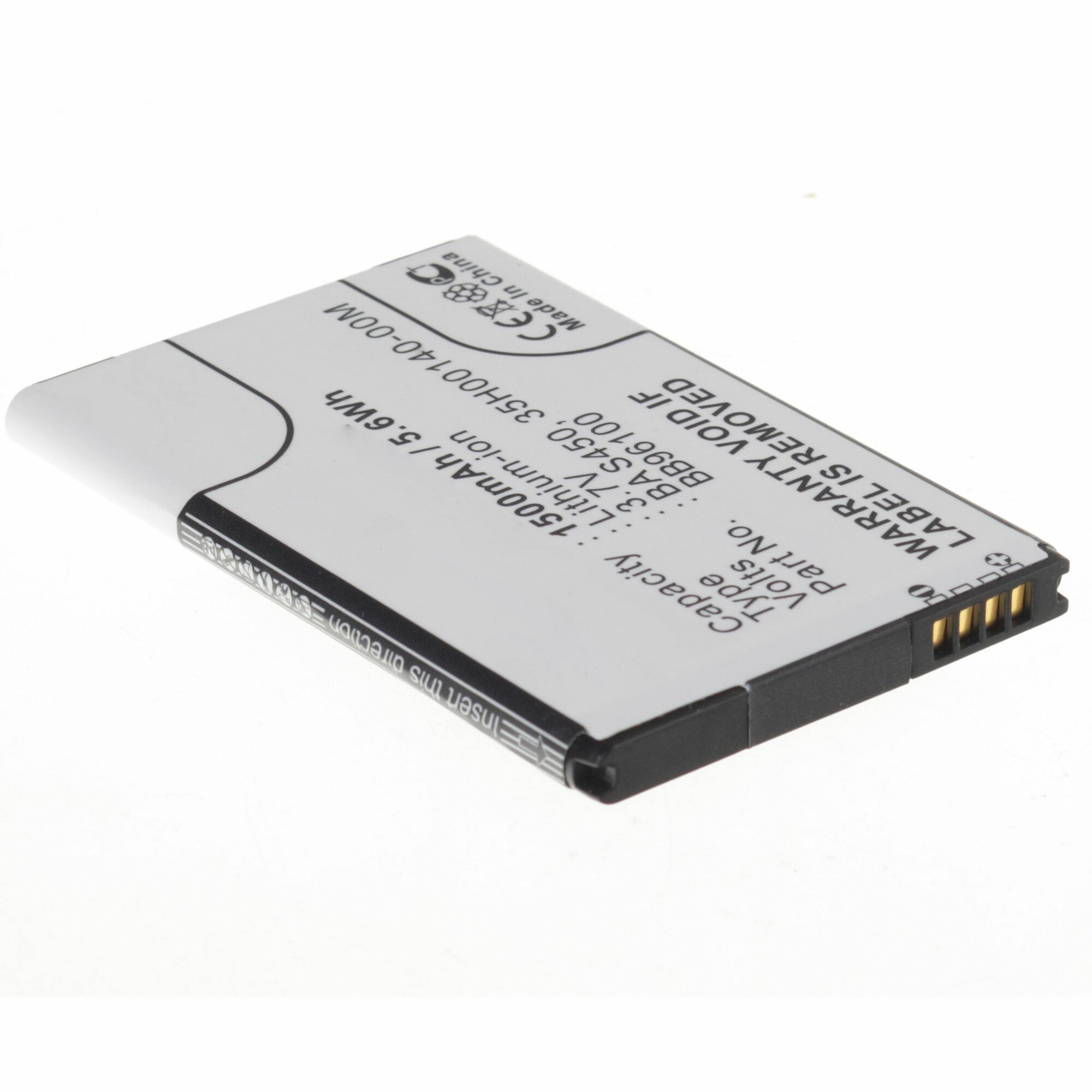 Аккумуляторная батарея iBatt 1500mAh для телефонов HTC BB96100, Mozart