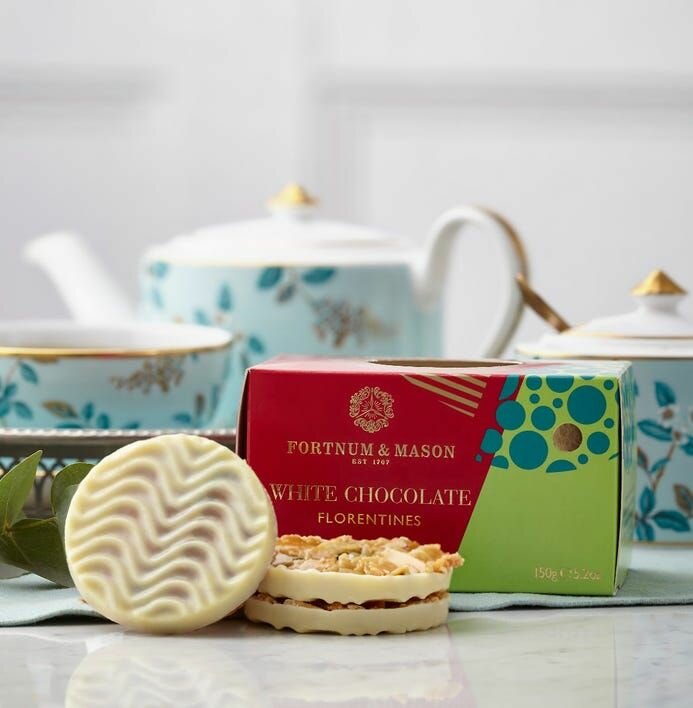 Флорентины Fortnum&Mason из белого шоколада, 2x150г