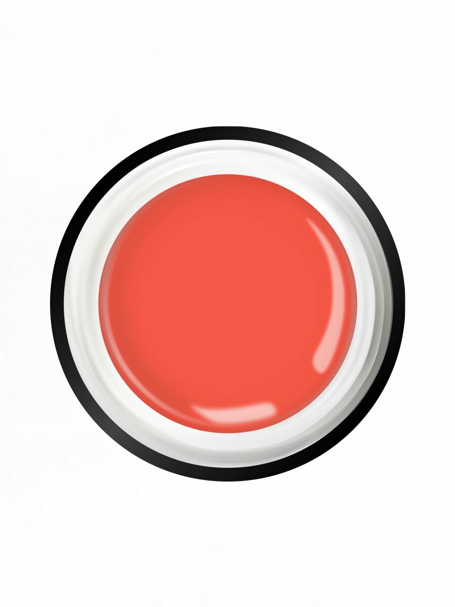 Nail Club Гель-краска для ногтей с липким слоем GO-20 Scarlett, 5 мл.