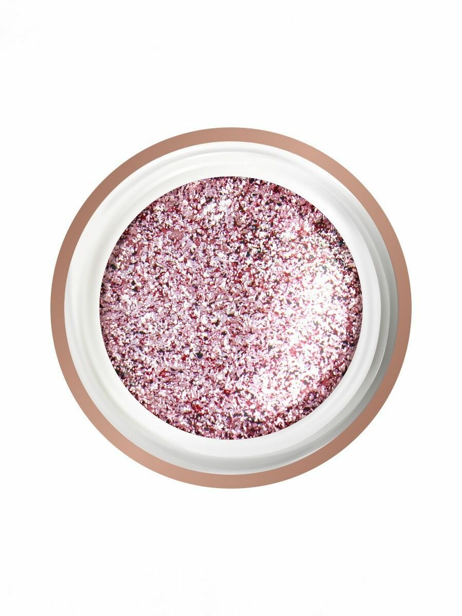 Nail Club Гель-краска с металлическими хлопьями CDS-7 Opal, 1 шт.
