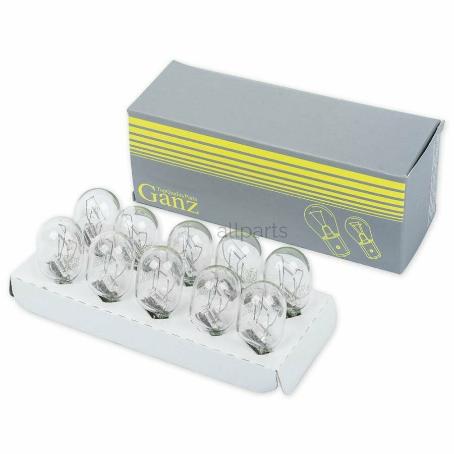 GANZ GIP06026 Лампа 12V W21/5W 21/5W W3x16q GANZ 1 шт. BOX (10 шт. цена за 1 шт.) GIP06026