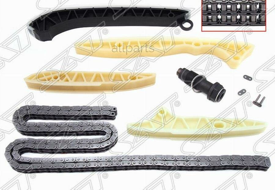 SAT TK-BE014 Комплект замены цепи ГРМ MERCEDES W203/W204/GLK350/ML350/R350/E350/Sprinter/Vito 07- M272 3,5