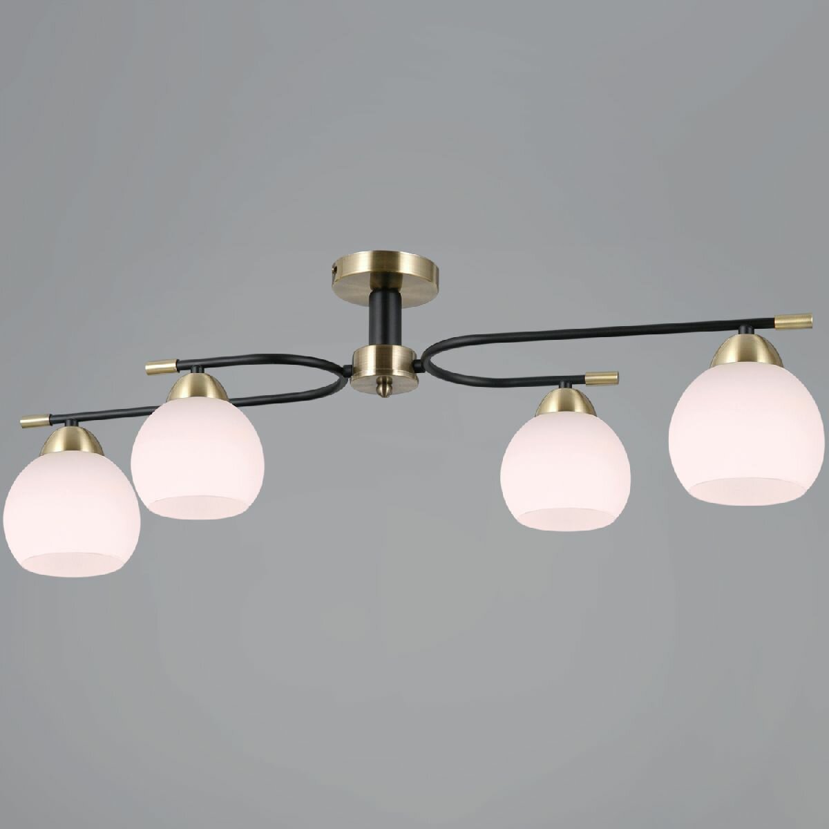 Потолочная люстра Illumico IL0638-4CSQ-24 AB BK LIBRA