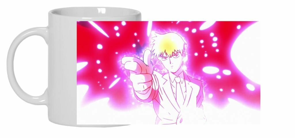 Кружка-хамелеон Моб Психо 100, Mob Psycho 100 №26