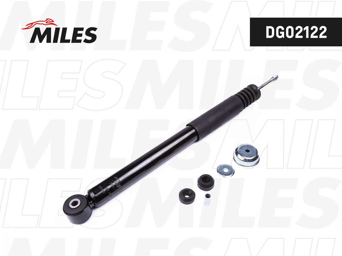 Амортизатор Renault Clio II 98-, Symbol 98- задний Miles газовый