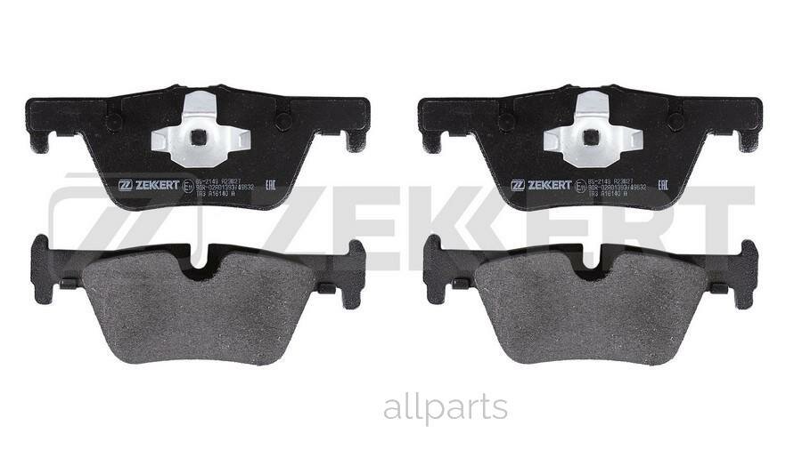 ZEKKERT BS-2149 Колодки торм. диск. задн. BMW 1 (F20 F21) 11- 2 (F22 F23 F87) 14- 3 (F30 F31 F34 F80) 11- 4 (F32