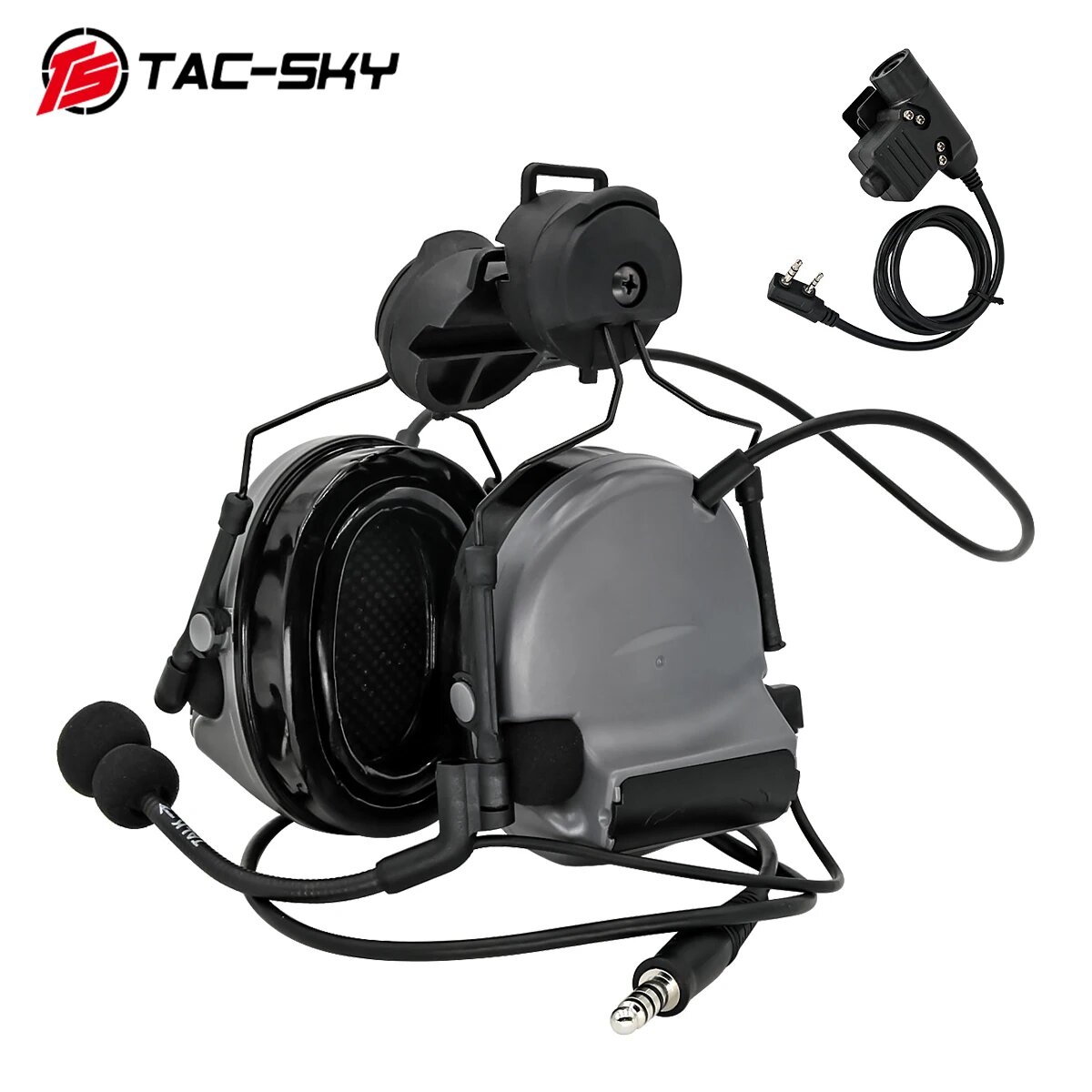 TAC-SKY COMTA II гарнитура для шлема ARC, серый