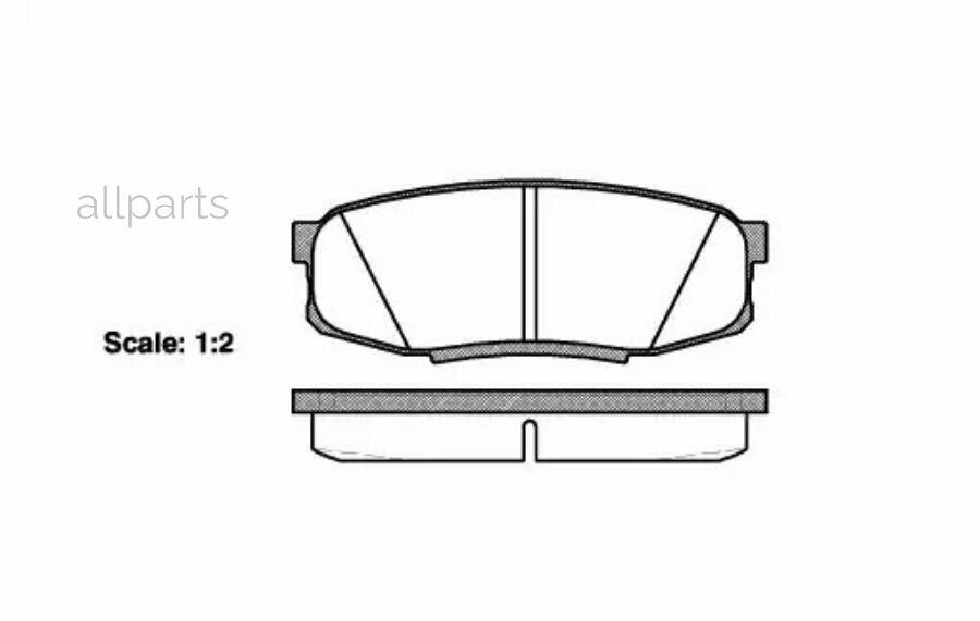 ROAD HOUSE 2127200 Колодки торм. диск. Land Cruiser (08-)