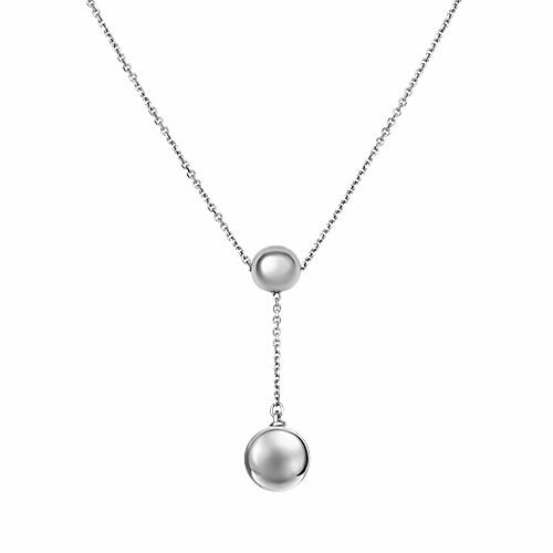 Колье PLATINA, белое золото, 585 проба, родирование