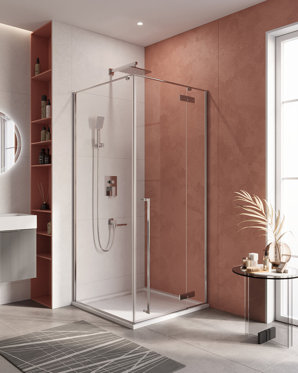 Душевой уголок CEZARES LINER LINER-A-1-90-C-Cr-R