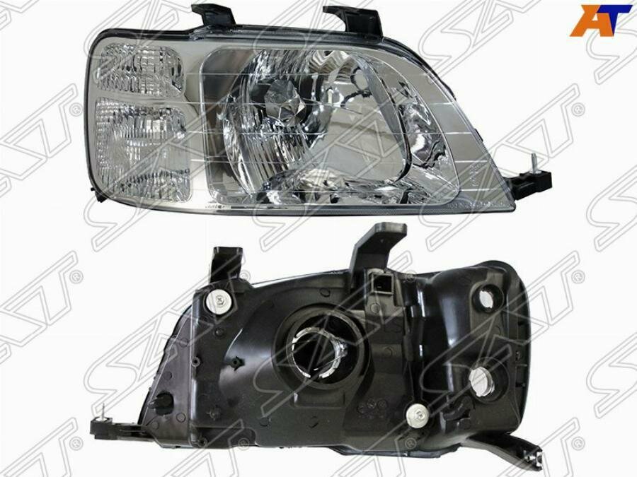 SAT ST-217-1125R Фара Honda CR-V 95-01 (Справа/ Ручная регулировка)