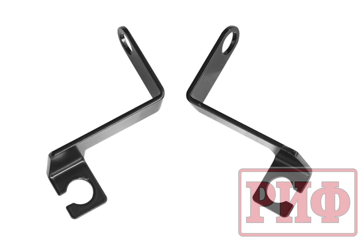 Кронштейны РИФ для переноса крепления тормозных шлангов УАЗ Патриот лифт 50 мм (элек. РК)