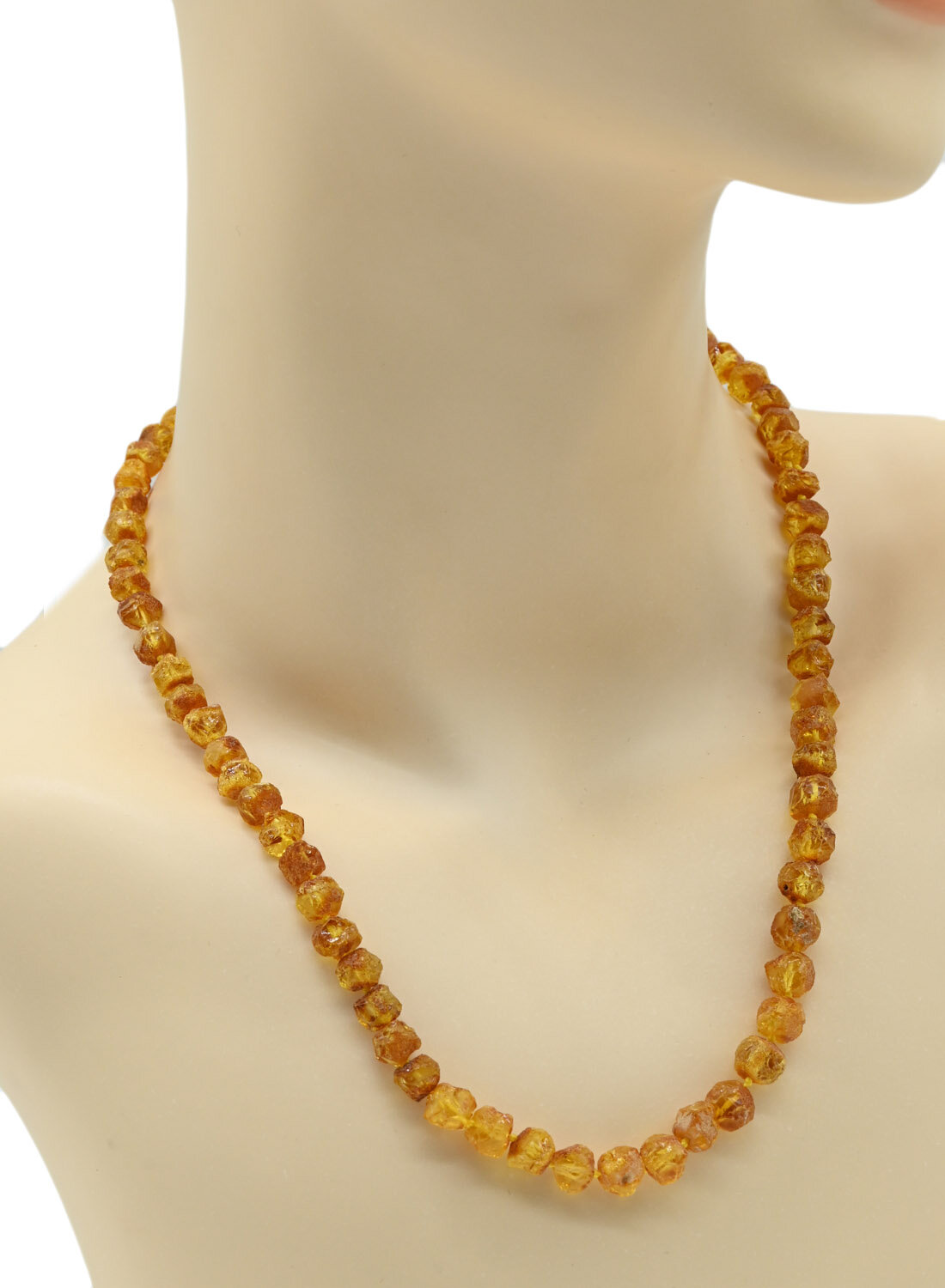 Бусы, янтарь