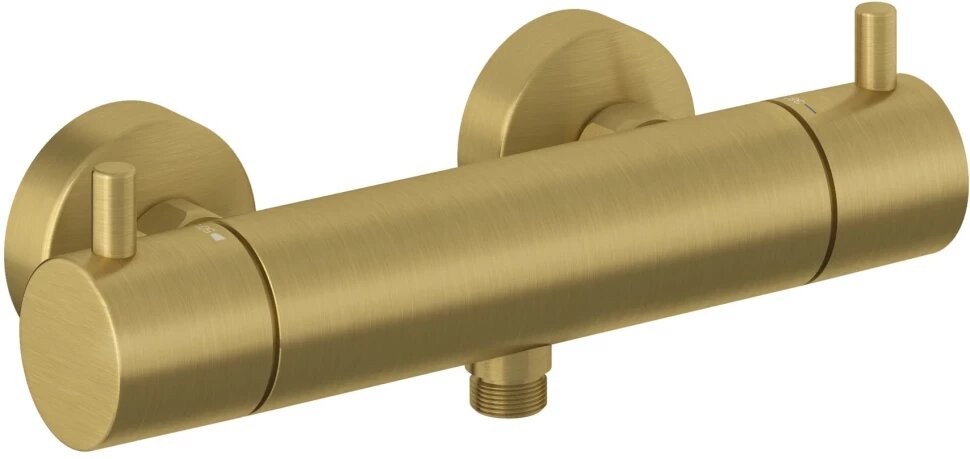 Термостат для душа Kludi Bozz 35203N038 золотой матовый